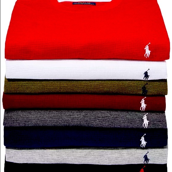Polo Ralph Lauren | Shirts | Polo Ralph Laurenmens Waffleknit Thermal ...